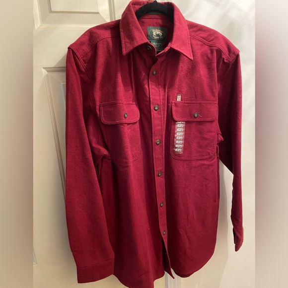 Shirts | Cranberry Heavy Flannel | Poshmark
